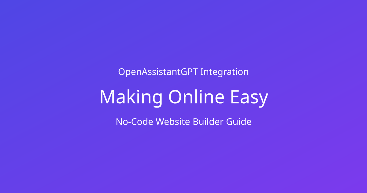 Best Free AI Chatbot to Integrate in Making Online Easy with No Code